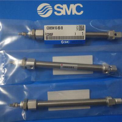 全新SMC原装气缸CD85N/C85N16-75/100/125/150/175/200-B笔形气缸