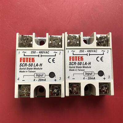 台湾阳明SCR-50LA-H固态继电器原装正品假一罚十