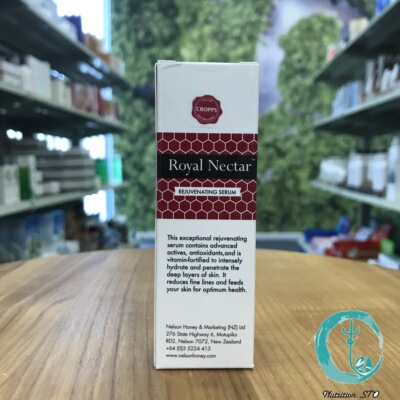 新西兰直邮Royal Nectar皇家花蜜蜂毒精华15ml 紧实皮肤抗皱美@白