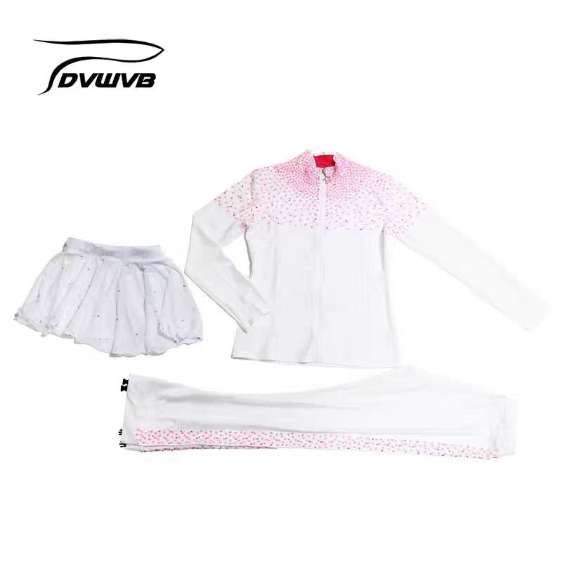 DVWVB花样滑冰训练服套装滑冰服训练服 儿童成人 D320