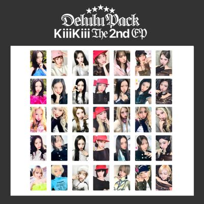 稞Kiiikiii第二张迷你专辑Delulu Pack特典卡徐知裕李守彬李修旻