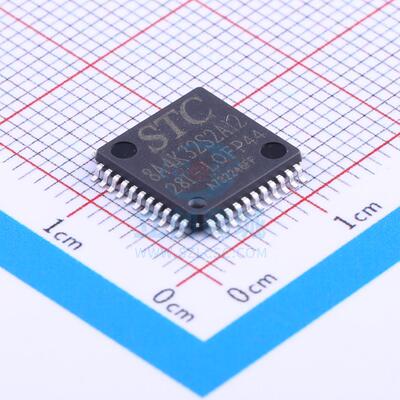 单片机(MCU/MPU/SOC) STC8A4K32S2A12-28I-LQFP44 LQFP-44 全新原