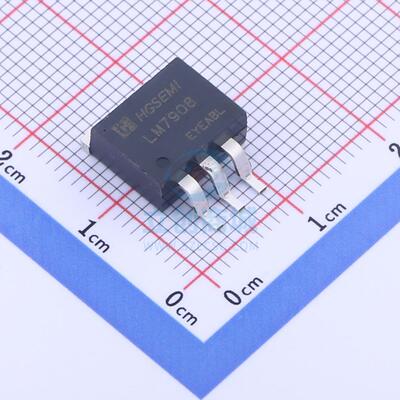 线性稳压器(LDO) LM7908S/TR TO-263-3 HGSEMI(华冠)