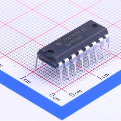 单稳态多谐振荡器 CD4098BE DIP-16 TI()