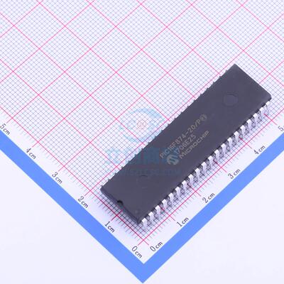 单片机(MCU/MPU/SOC) PIC16F874-20/P PDIP-40 MIC 全新原装进口