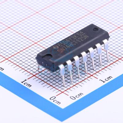 缓冲器/驱动器 SN74HCT125N DIP-14 TI全新原装进口