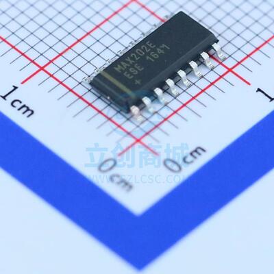 RS232芯片 MAX202EESE+T SOIC-16_150mil MAXIM(美信)