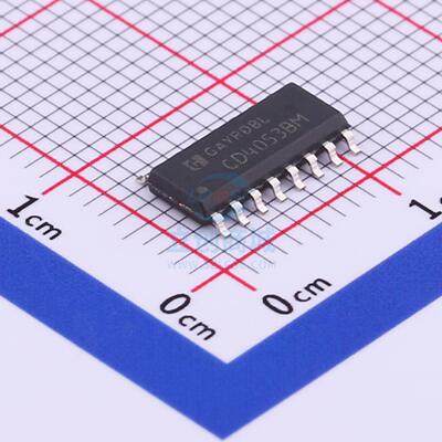 模拟开关/多路复用器 CD4053BM/TR SOP-16 HGSEMI(华冠)