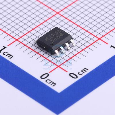 EEPROM HE24C02SOH SOP-8 华虹挚芯