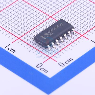 反相器 SN74LS04DR SOIC-14_150mil TI 全新原装进口