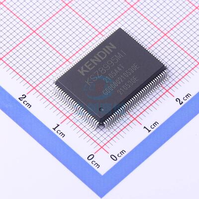 以太网芯片 KSZ8995MI PQFP-128 MICROCHIP(美国微芯)