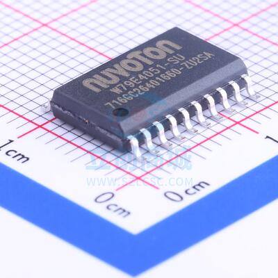 单片机(MCU/MPU/SOC) W79E4051-SU SOP-20_300mil NUVOTON(新唐)