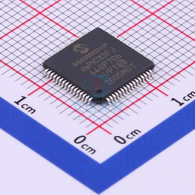 单片机(MCU/MPU/SOC) DSPIC33FJ64GP706-I/PT TQFP-64全新原装进