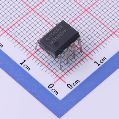 DC-DC电源芯片 MC34063AP PDIP-8 TI()