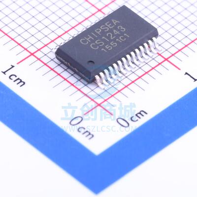 模数转换芯片ADC CS1243 SSOP-28_208mil CHIPSEA(芯海科技)