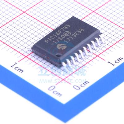 单片机(MCU/MPU/SOC) PIC16F785-I/SO SOIC-20_300mil MIC 全新原