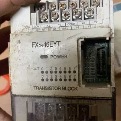 PLC模块FXON-16EYT 拆机 成色如图 实物