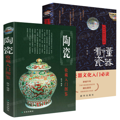 陶瓷收藏入门图鉴看懂瓷器陶瓷之路中国陶瓷史青花瓷纹饰捡来的瓷器史百年史图典恰如灯下故人瓷器釉彩图鉴历代瓷器收藏与鉴赏书籍