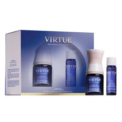 预*定 VIRTUE角蛋白高能护发精油套装50ml+20ml柔顺保湿光泽修复