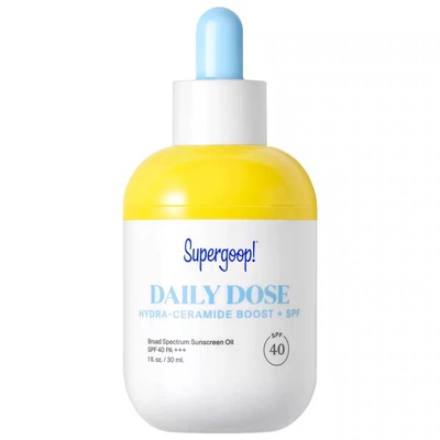 预*定Supergoop Daily Dose  SPF40保湿防晒油 干皮 30ml