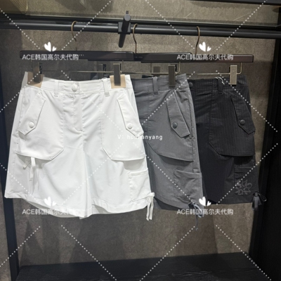 女士高尔夫服装26夏季短裤