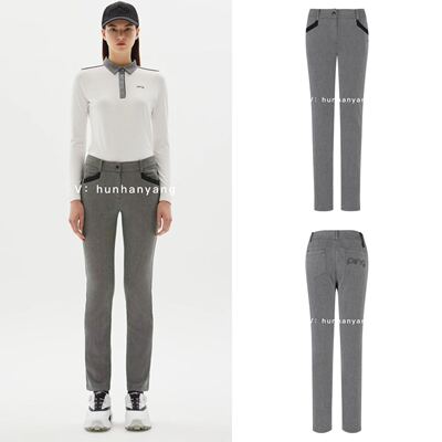 女士高尔夫运动舒适长裤