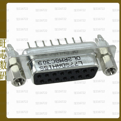 L77SDAH15SOL2RM8C309【CONN D-SUB RCPT 15POS VERT SLDR】