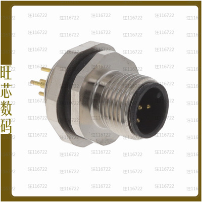 ALBKM12-FPBR5-S0【BULKHEAD CONN. M12 FRONT MT. 5-P】