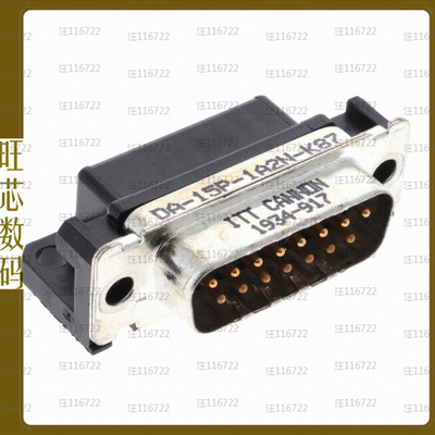 DA-15P-1A2N-K87【CONN D-SUB PLUG 15POS R/A SLDR】