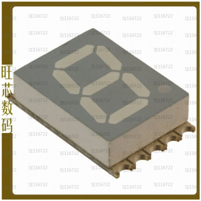 HDSM-433C【DISPLAY 7SEG 0.39 SGL RED 10SMD】