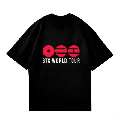 BTS防弹少年团ARIRANG同款T恤男女粉丝应援服圆领短袖衣服半袖男