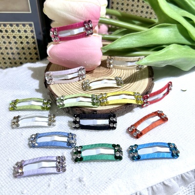 原创手工宠物发夹可爱方卡