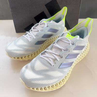 阿迪达斯男鞋2025新款4D FWD 3运动鞋4D打印透气缓震跑步鞋IG8980
