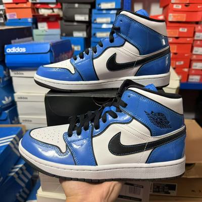 Air Jordan 1 Mid AJ1二次元 小闪电 扣碎篮球鞋 DD6834-402