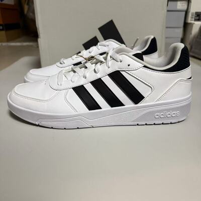 Adidas阿迪达斯COURTBEAT男子休闲运动低帮舒适板鞋ID9658