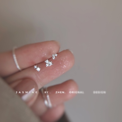 耳骨钉JASMINE纯银小耳钉