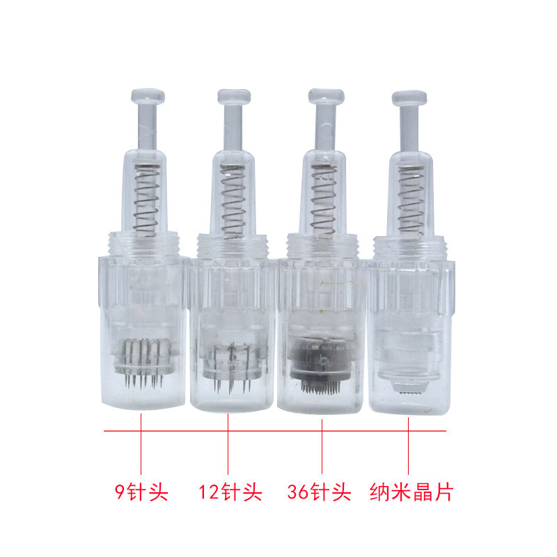 电动微针螺旋接口 3D针头 36针12针9针纳米晶片孕睫针头 MTS 孕睫