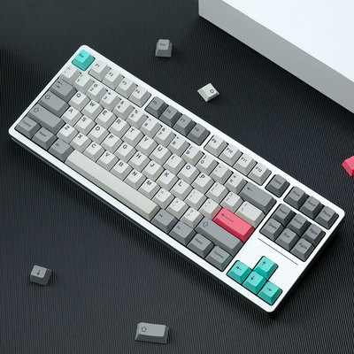GMK Modern Dolch Light摩登豆键帽浅笑PBT热升华原厂高度大全套