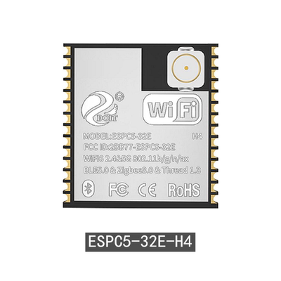 ESPC5-32E-H4 RISC-V WiFi6 蓝牙5 兼容 ESP32-C5-WROOM-1U-N4