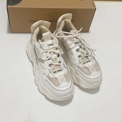 增高秋季小白老爹鞋快乐玛丽百搭
