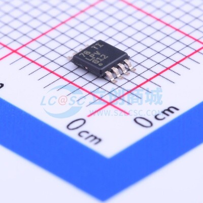 运算放大器 LPV812DGKT VSSOP-8 TI/德州 电子元器件配单原装正品