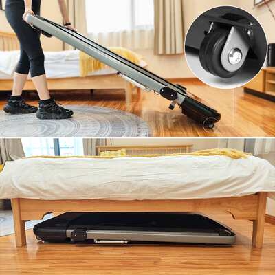 家用款 超静音折叠电动跑步机走步机折叠平板跑步机walking pad