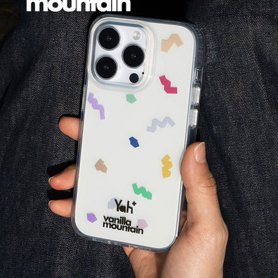 VM香草山 #Yah系列小彩片 透明手机壳苹果高透防摔手机壳iphone16pro max