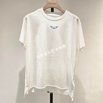 韩国代购 ZADIG&VOLTAIRE 26秋 T恤 ZE6FFCTTE012