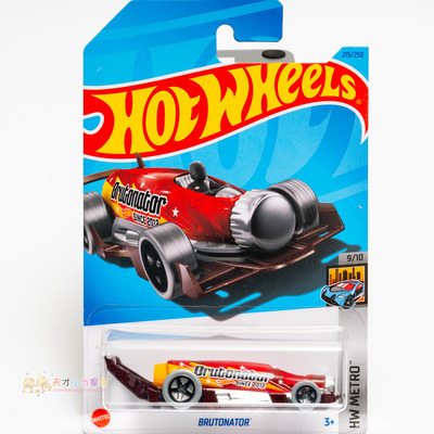 219号 BRUTONATOR 红色 美泰风火轮 HW METRO系列23N