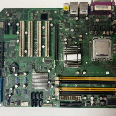 议价研华AIMB-766工控主板，带CPU，支持LGA775接口可维修