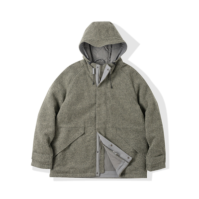 NATIVEWELL 顶配秋冬温暖羊毛连帽外套轻户外3M新雪丽高效暖绒