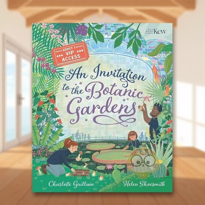 【预售】植物园之邀英文儿童绘本动物生态环保进口原版外版书精装3-6周岁An Invitation to the Botanic GardensCharlotte Guill书