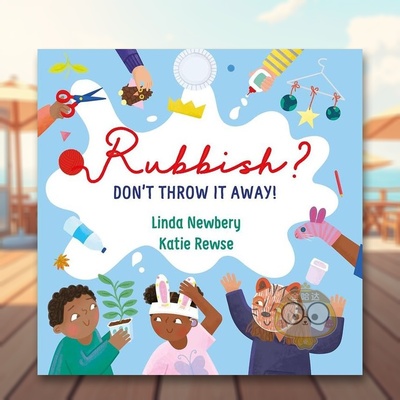【现货】垃圾-不要扔掉它Rubbish - Don'T Throw It Away英文儿童绘本动物生态环保3-6岁精装Newbery  Linda进口原版书Otter-Barr