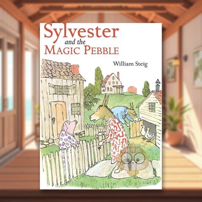 【预售】【凯迪克奖获奖插画师】驴小弟变石头英文儿童绘本插画师进口原版外版书纸板书3岁-6岁Sylvester and the Magic PebbleW书